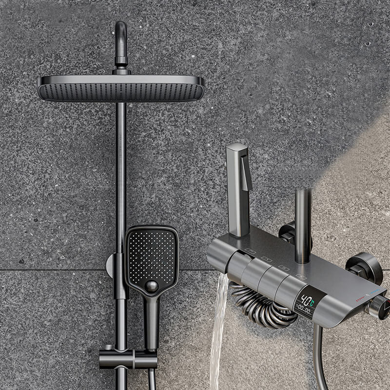 XYlivingstore Intelligent constant temperature shower system set brings ...